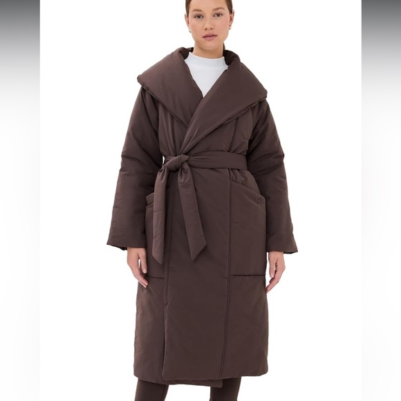 Varley | Jackets & Coats | Varley Womens Ana Long Wrap Puffer Coat ...